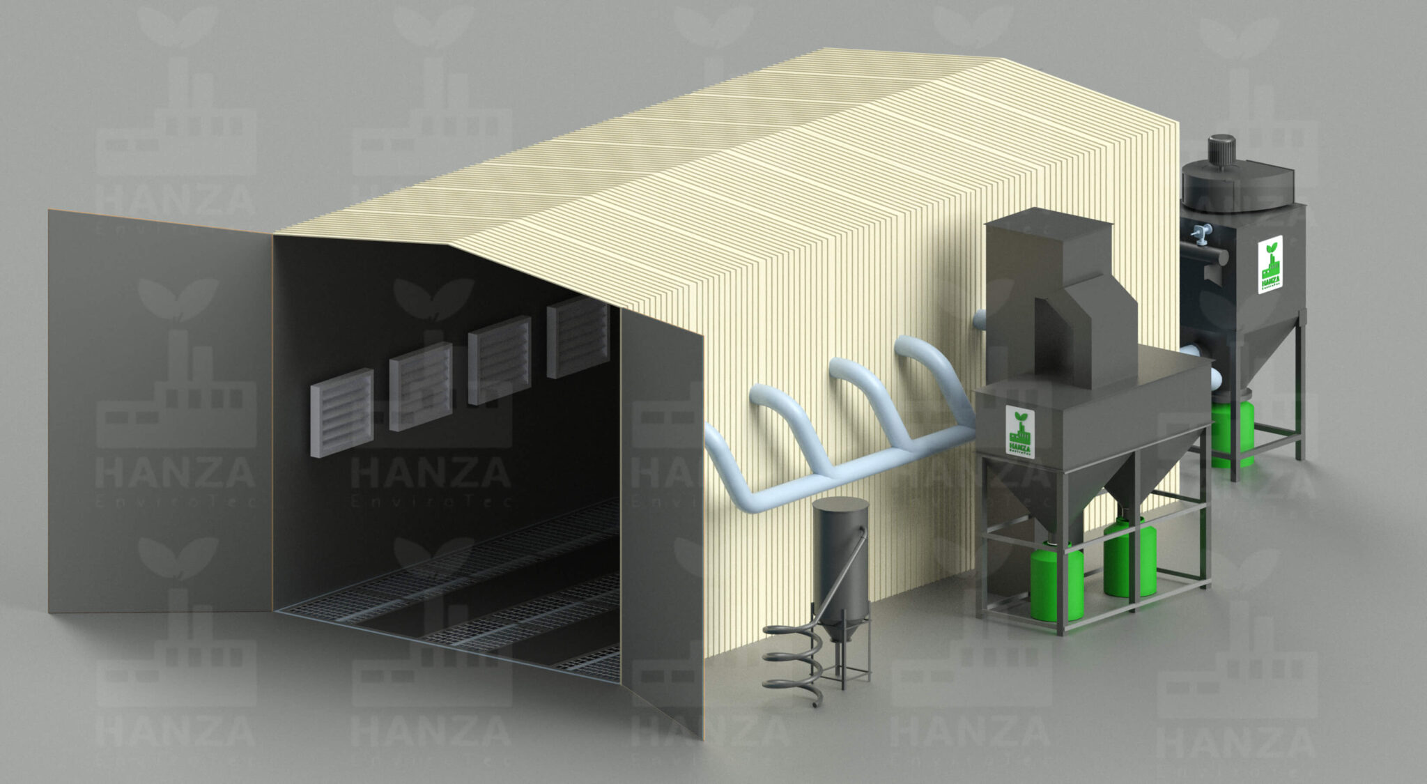 Blasting Rooms & Equipment’s – Hanza